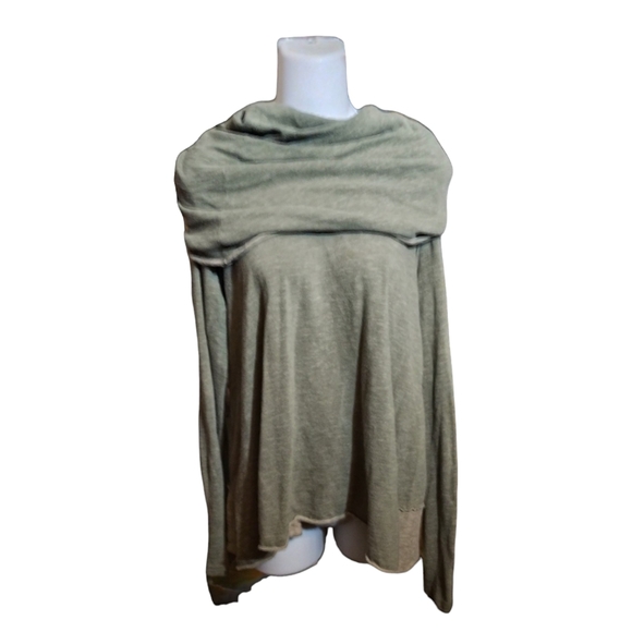 Tops | Fp Beach The Body Corps Deux Cowl Neck Sweater | Poshmark